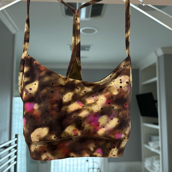 lululemon athletica | Other | Multi Colored Flow Y Nulu Sports Bra ...